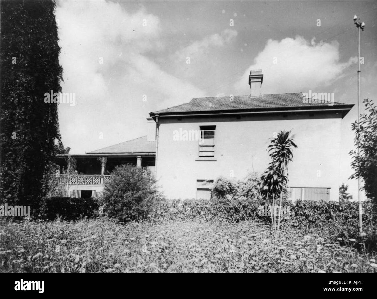1 103840 Back view of Newstead House, 1948 Stock Photo - Alamy