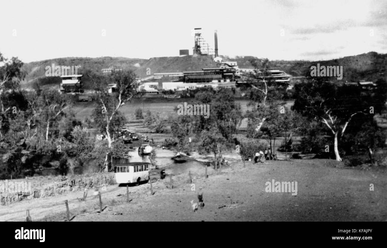 1 124763 Smelter plant outside the town of Mount Isa, 1932 Stock Photo ...