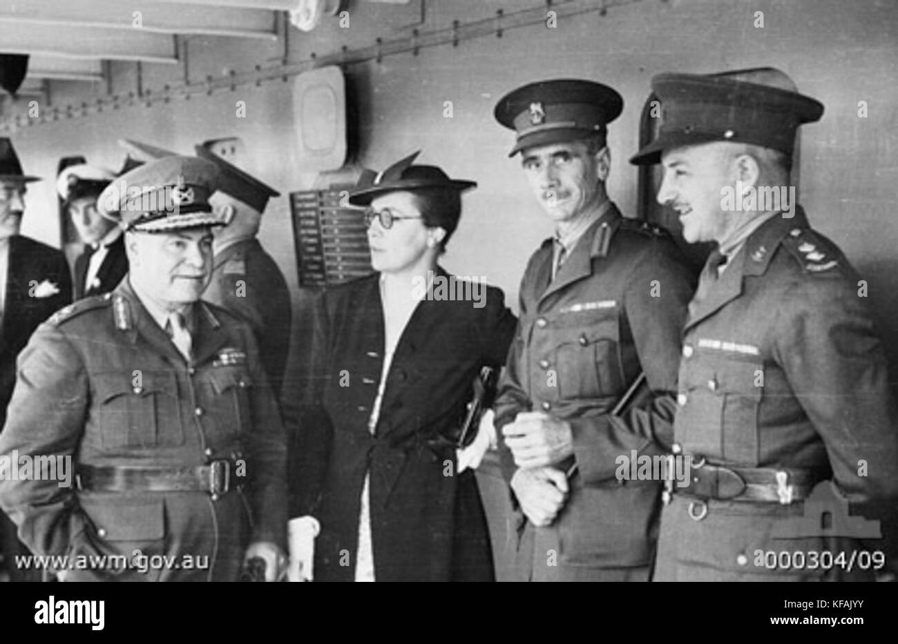 George and Jessie Vasey AWM000304 09 Stock Photo - Alamy