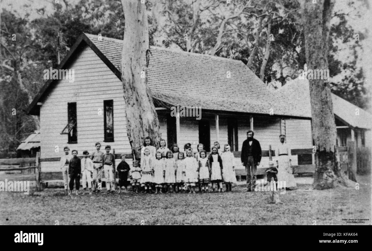 1 132023 Pimpama State School, Queensland, ca. 1878 Stock Photo - Alamy