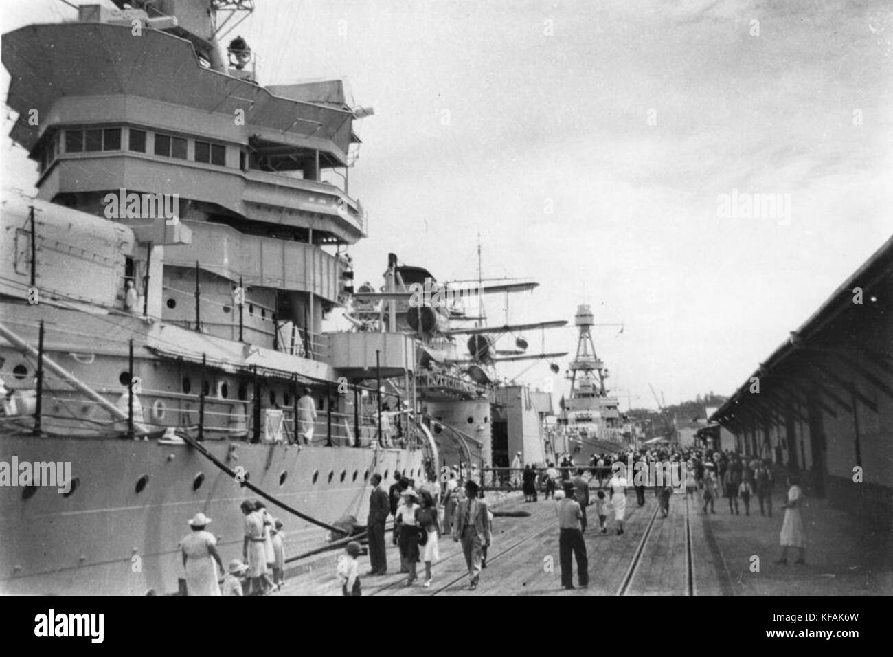 In December 1941, the U.S. Navy made a goodwill visit to Brisbane ...