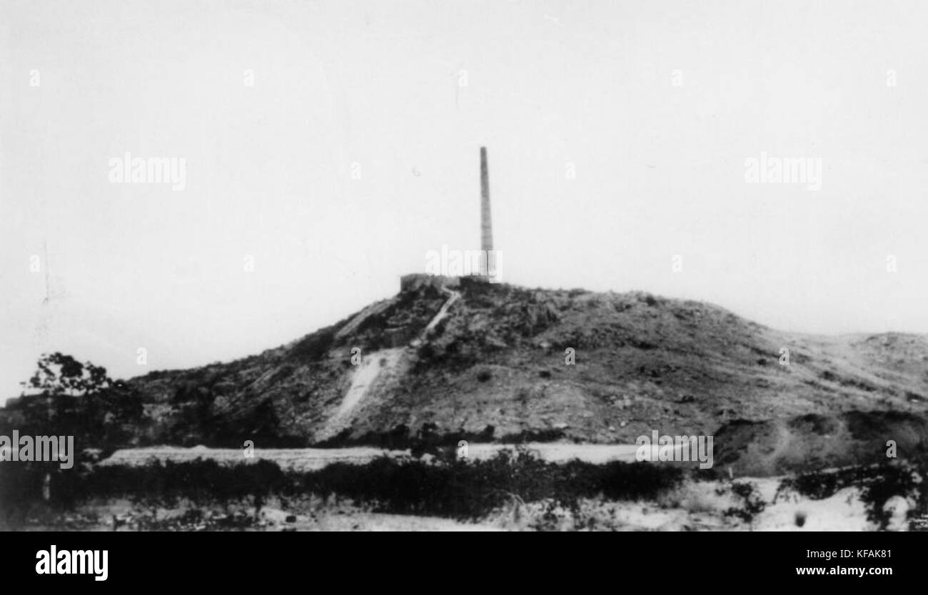 1 123542 Chimney stack on Towers Hill, Charters Towers, Queensland ...