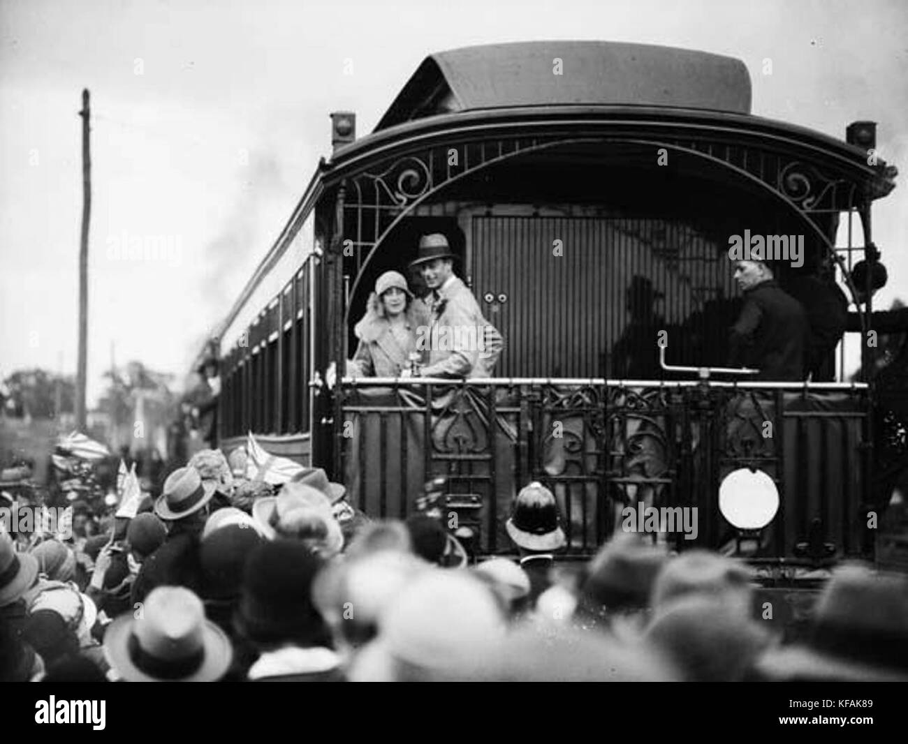 Royal tour exhibition Black and White Stock Photos & Images - Alamy