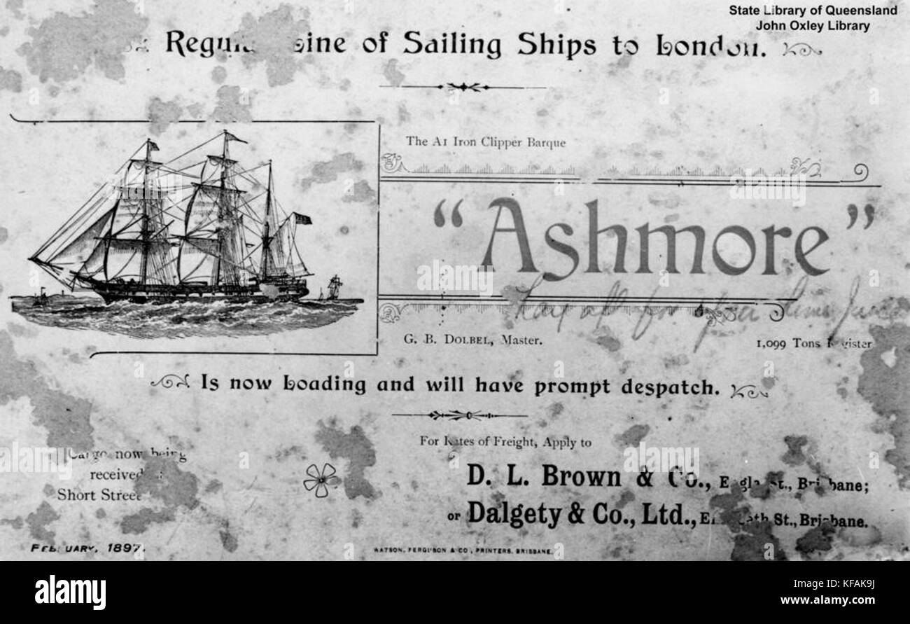 1 112572 Ashmore (ship Stock Photo - Alamy