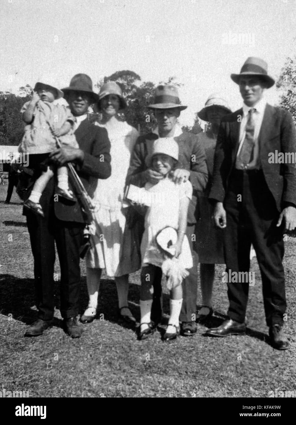 The photograph from 1927 shows people enjoying the Murwillumbah Show in ...