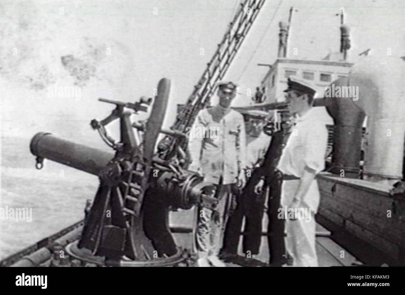 7.5 inch Naval Howitzer WWI AWM P01535.004 Stock Photo - Alamy