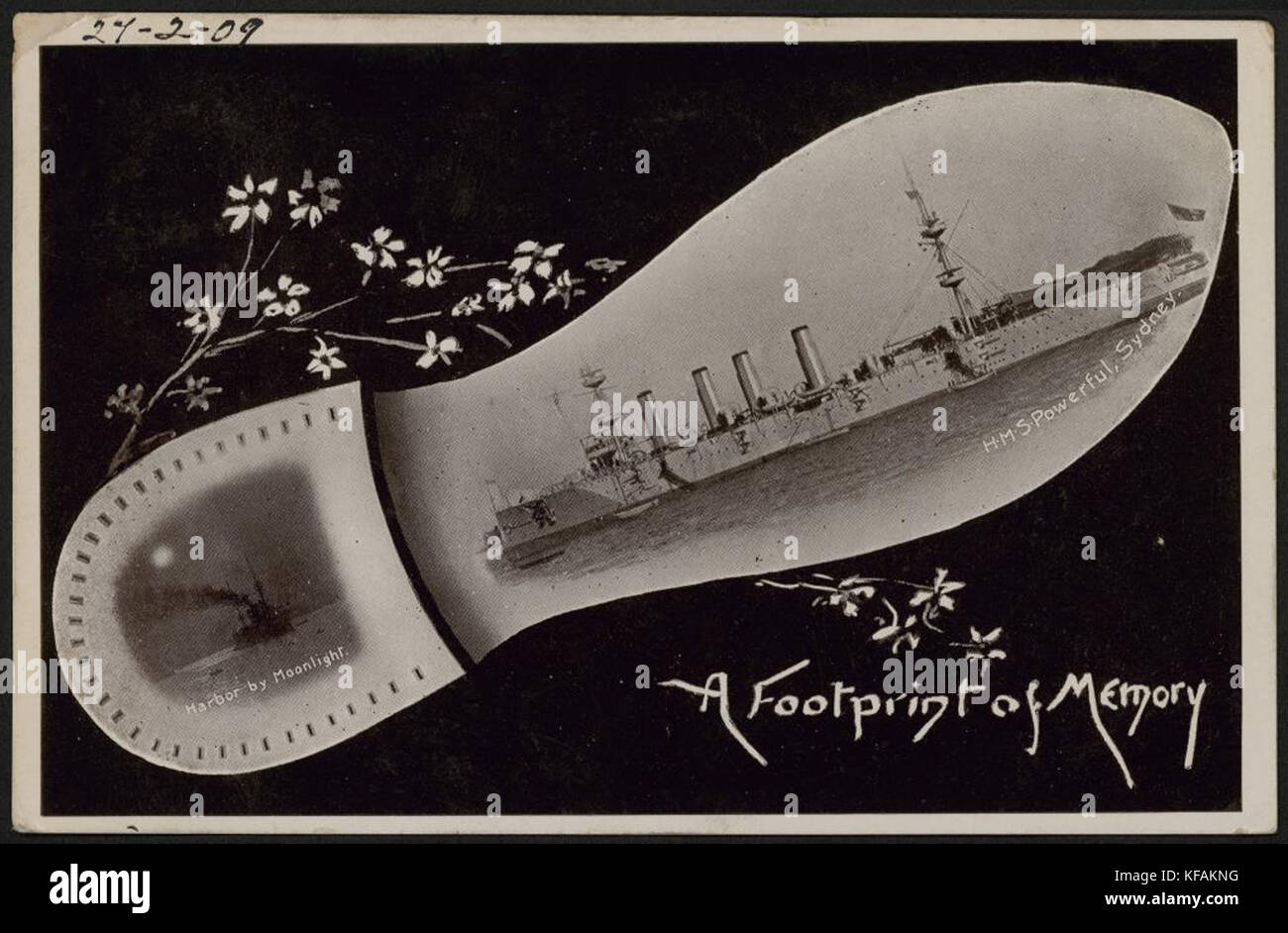 A Footprint of Memory, 1909 (8286902452 Stock Photo - Alamy