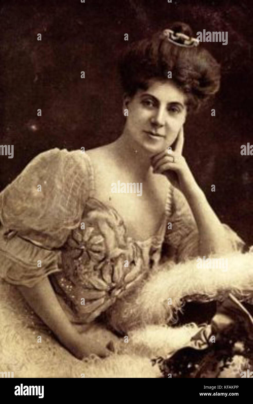 Ada Crossley c1900 A080176 Stock Photo - Alamy