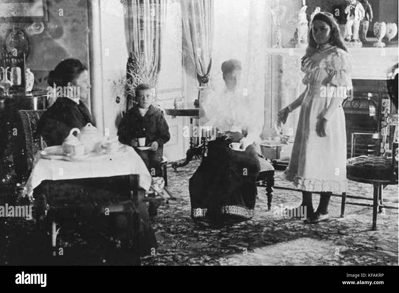 Afternoon event Black and White Stock Photos & Images - Alamy