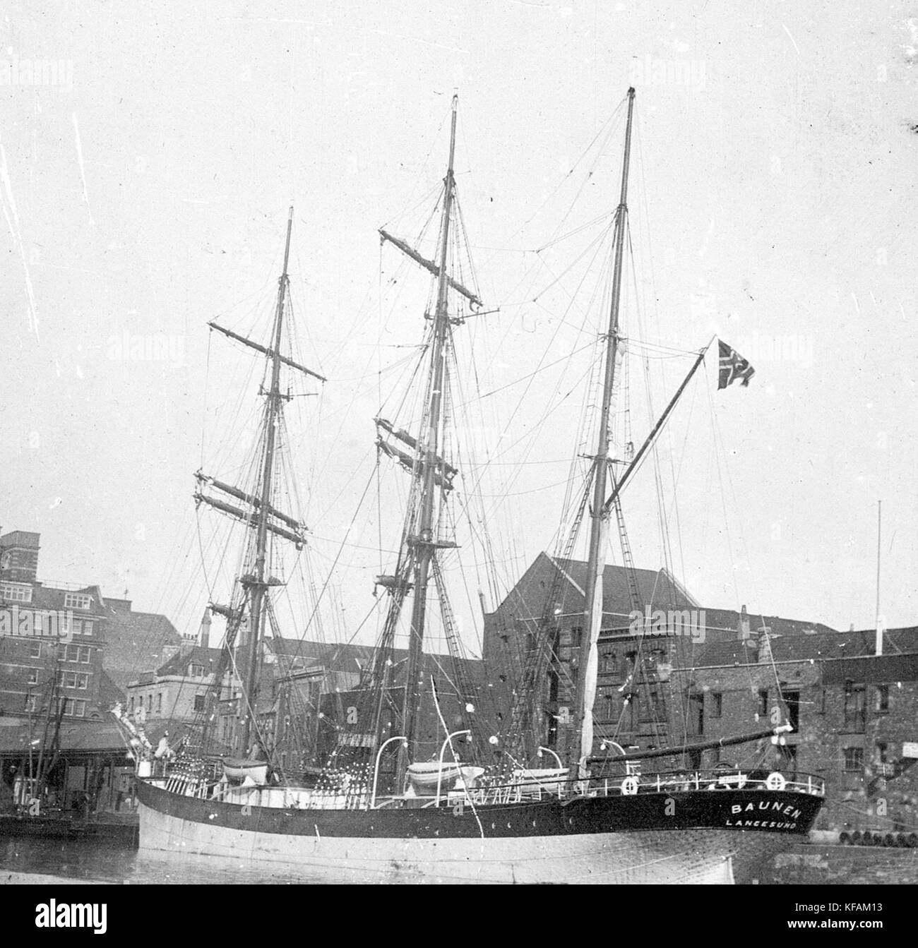Baunen (ship, 1891) H99.220 1217 Stock Photo - Alamy