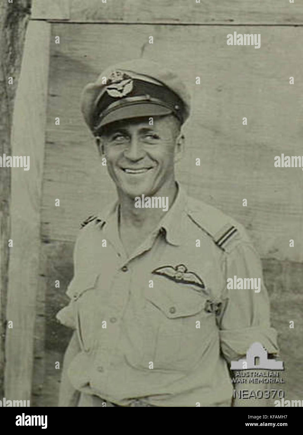 Flying Officer Thomas of 5 Squadron RAAF Mareeba March 1944 AWM NEA0370 ...