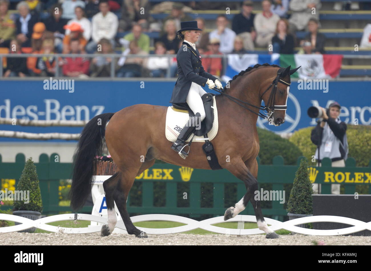 Victoria Max-Theurer (AUT) riding Falcao - World Equestrian Games ...