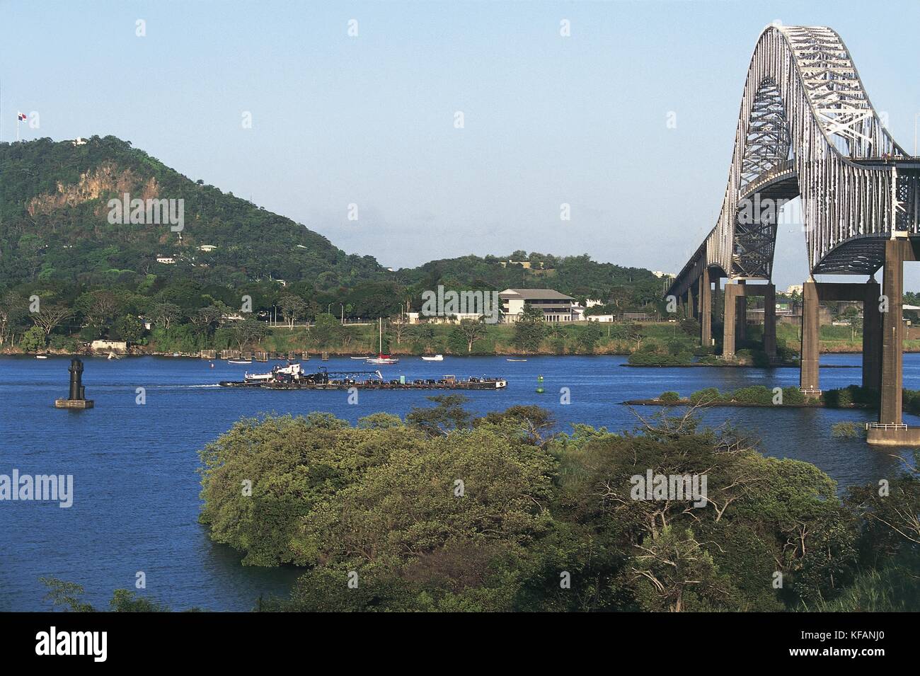 Panama, Panama City, Bridge of the Americas (formerly known as the ...