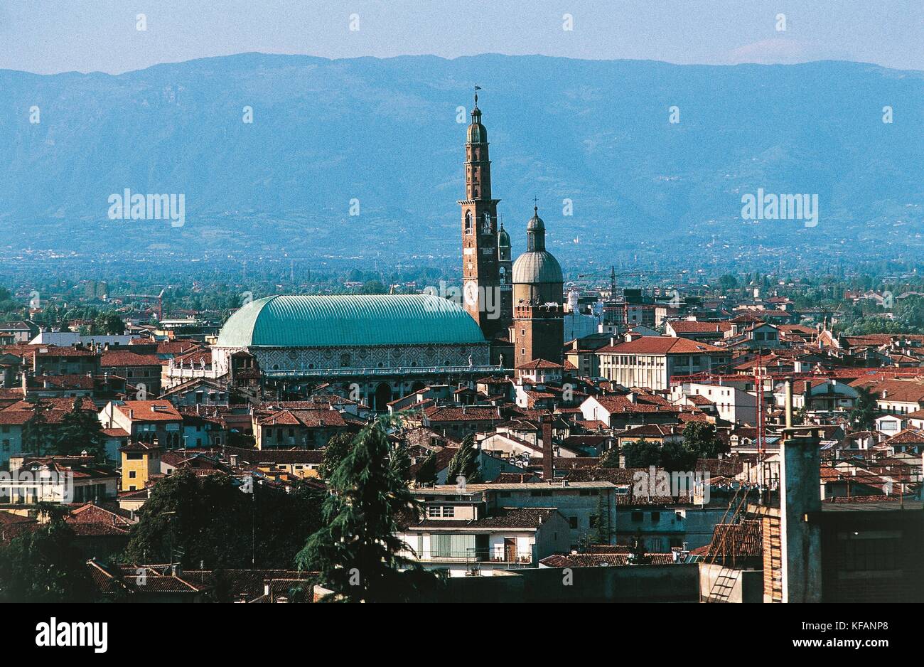 Italy, Veneto Region, Vicenza (UNESCO World Heritage Site, 1994). View ...