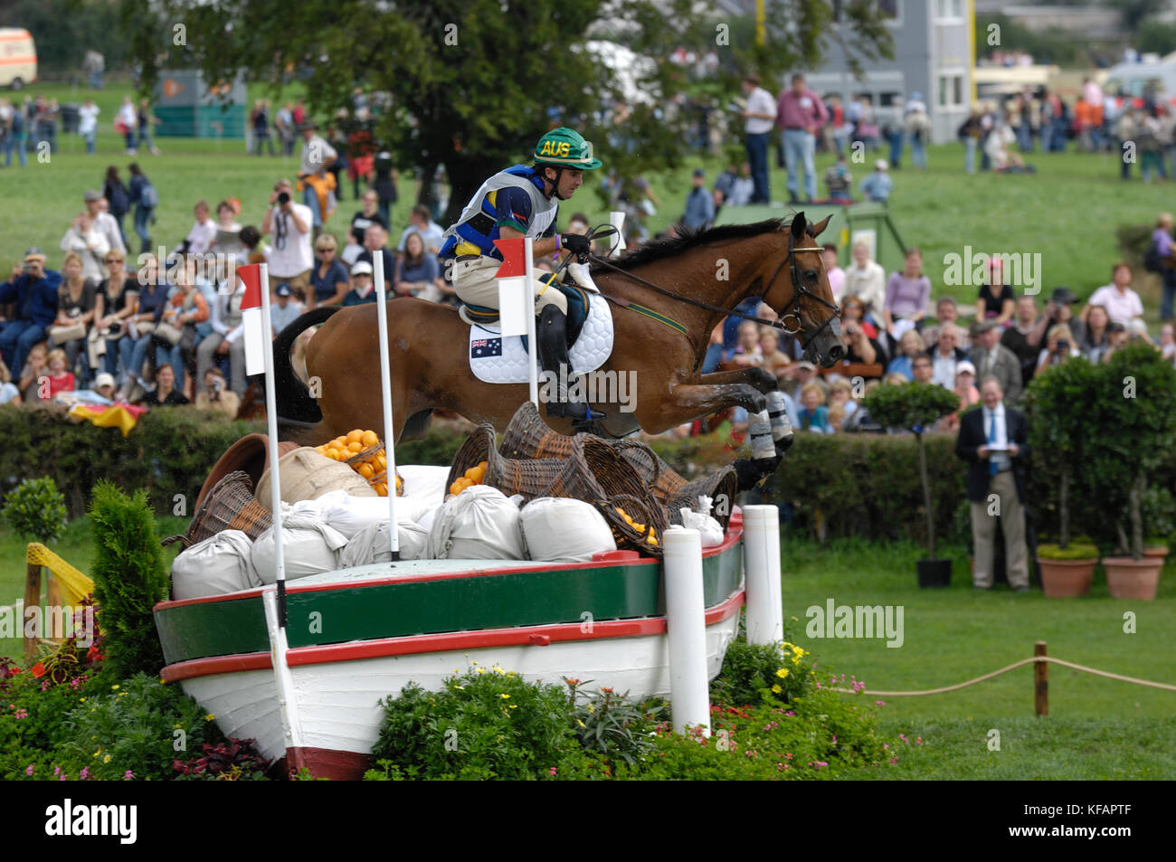 Phillip Dutton (AUS) riding Connaught - World Equestrian Games, Aachen ...