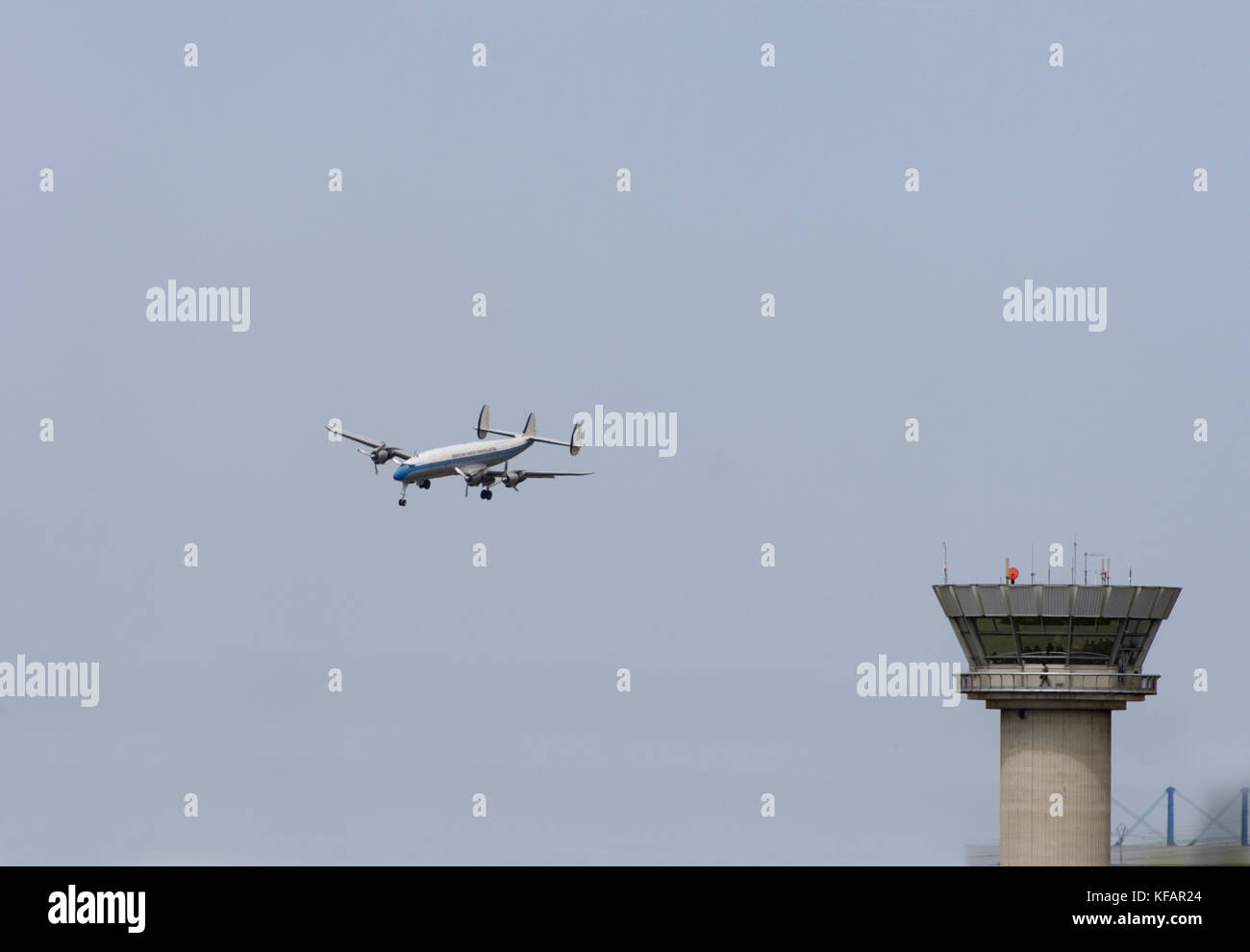 the air tower control-tower with the Breiting Super Connie, Switzerland ...