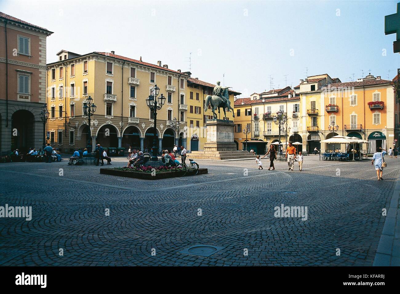 PIEMONTE Casale Monferrato SQUARE Stock Photo - Alamy