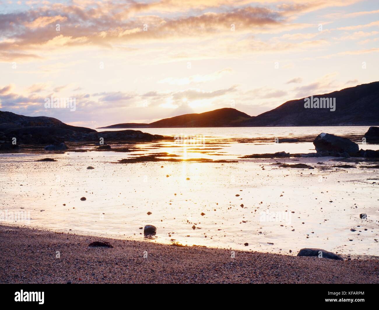 Reflected sunsetting hi-res stock photography and images - Alamy