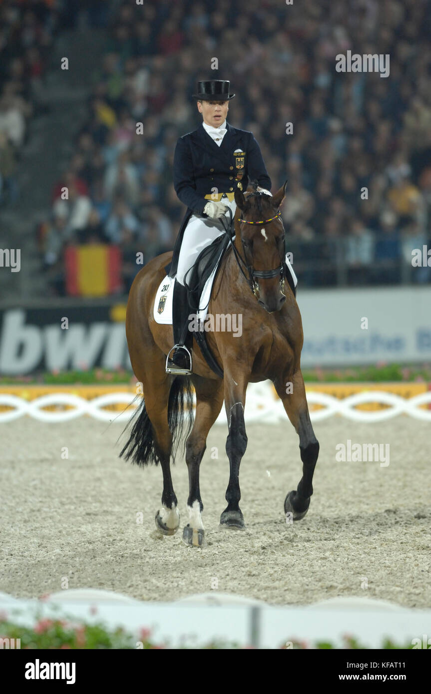 Isabell werth world equestrian games hi-res stock photography and ...