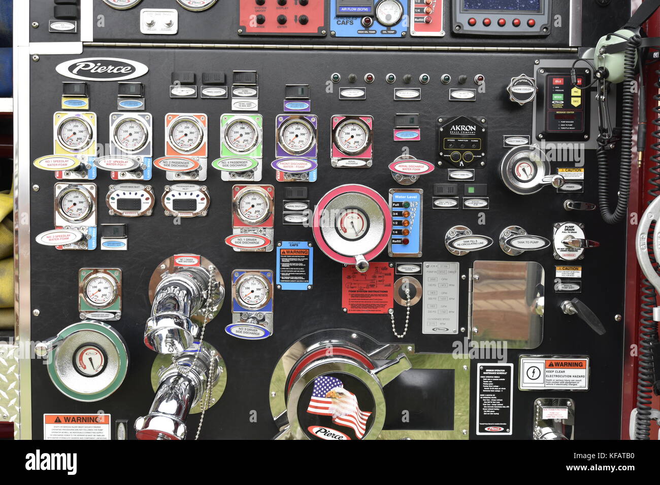 Fire truck, fire engine, Palmer, Alaska, USA Stock Photo - Alamy