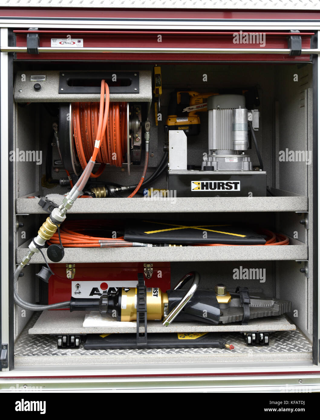 Fire truck, fire engine, Palmer, Alaska, USA Stock Photo - Alamy