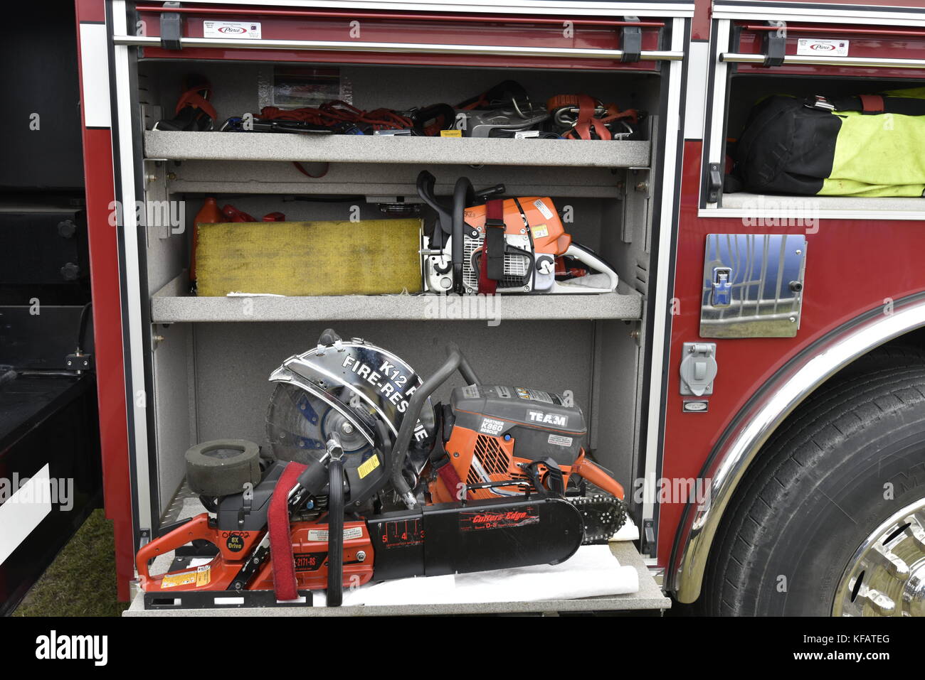 Fire truck, fire engine, Palmer, Alaska, USA Stock Photo - Alamy