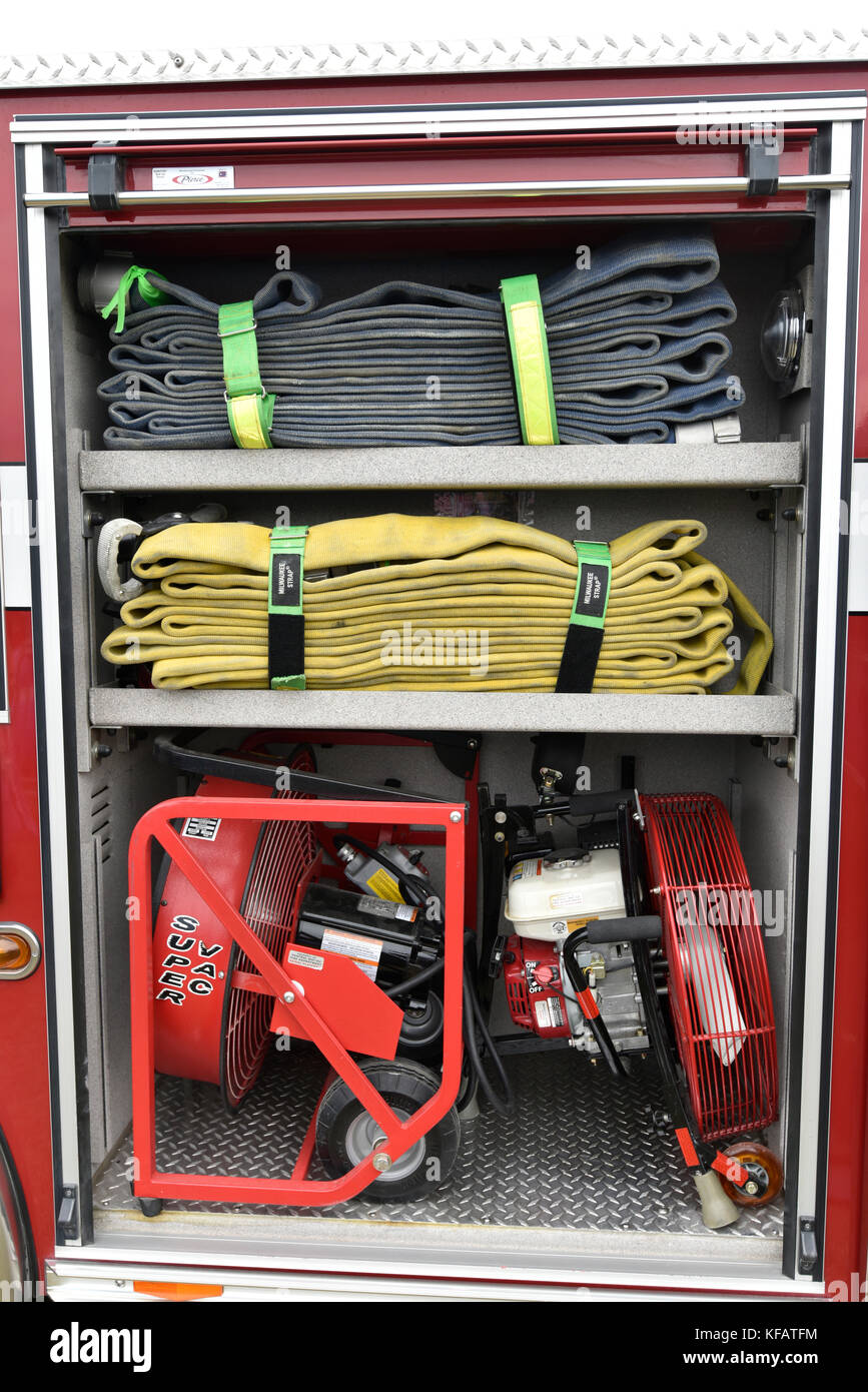 Fire truck, fire engine, Palmer, Alaska, USA Stock Photo - Alamy