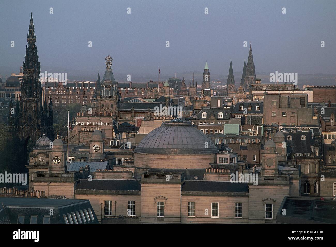 United Kingdom, Scotland, Edinburgh, Old City (UNESCO, World Heritage ...