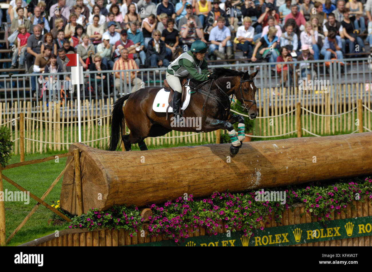 Sarah Wardell (IRE) riding Kincluny - World Equestrian Games, Aachen ...
