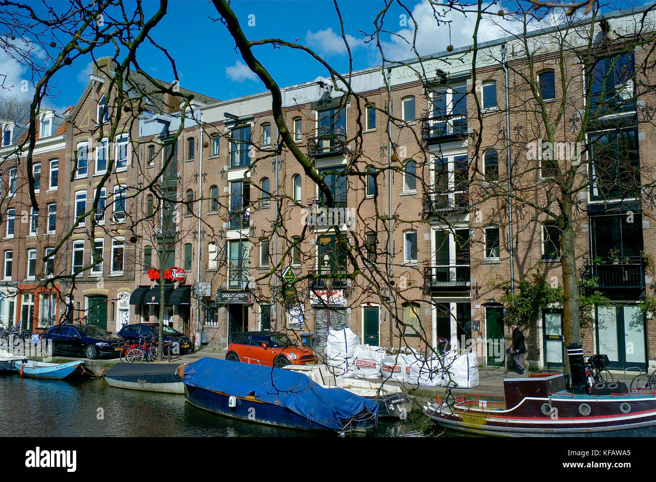 General view of Amsterdam, Netherlands Stock Photo - Alamy
