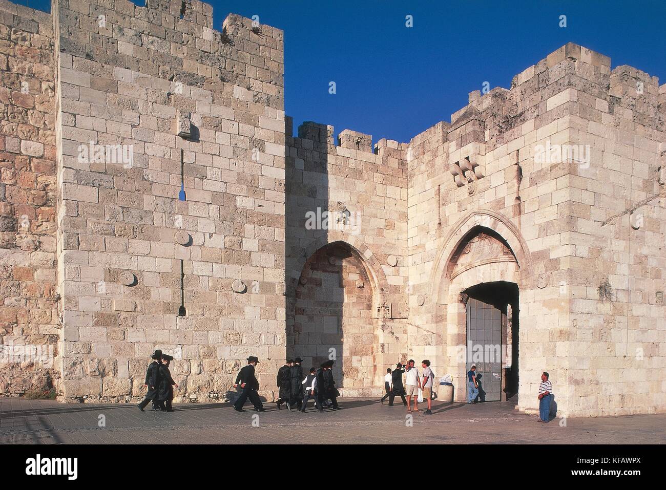 Israel, Jerusalem, Old city, Jaffa Gate Stock Photo - Alamy
