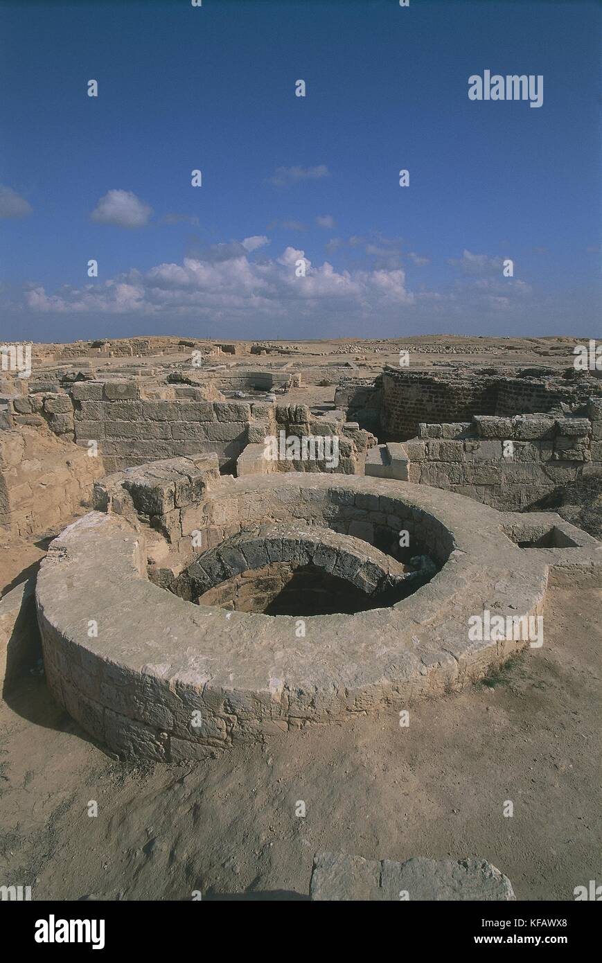 Egypt, Abu Mina. Ruins of ancient city (UNESCO World Heritage List ...