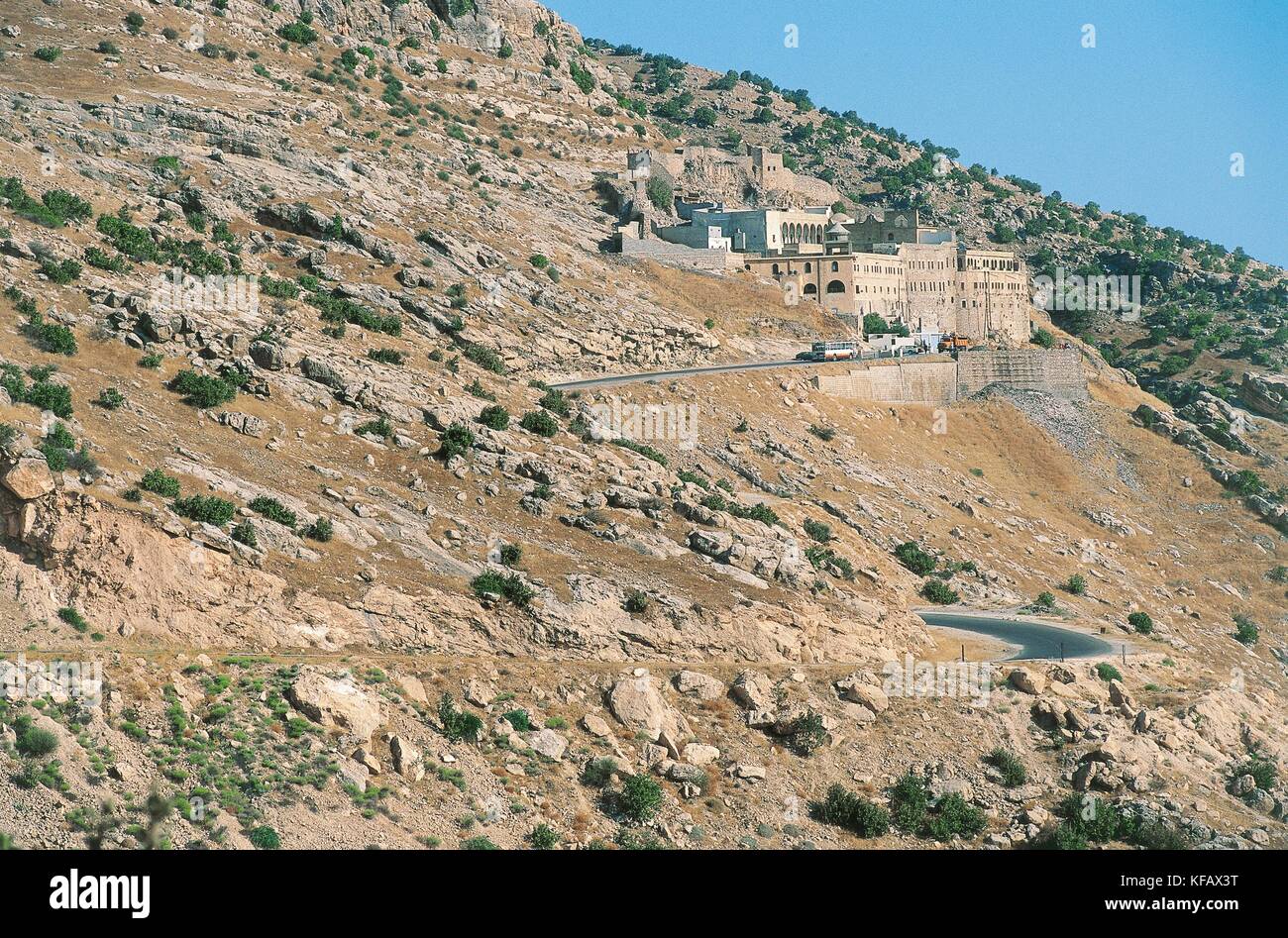 Iraq, Surroundings of Mosul, Mar Matti Monastery Stock Photo - Alamy