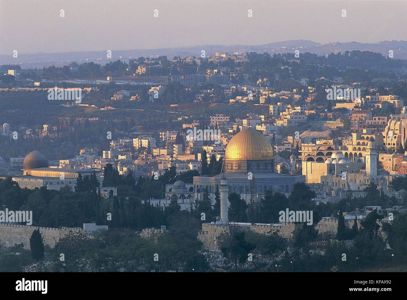 Israel, Jerusalem (UNESCO World Heritage Site, 1981), The old city and ...