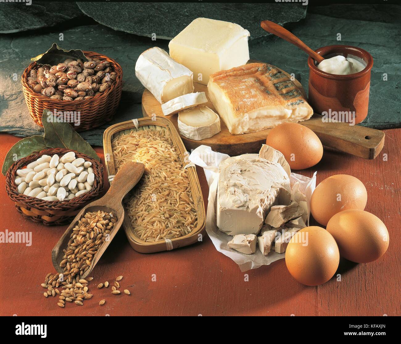Still Life, Group B Vitamins Stock Photo - Alamy