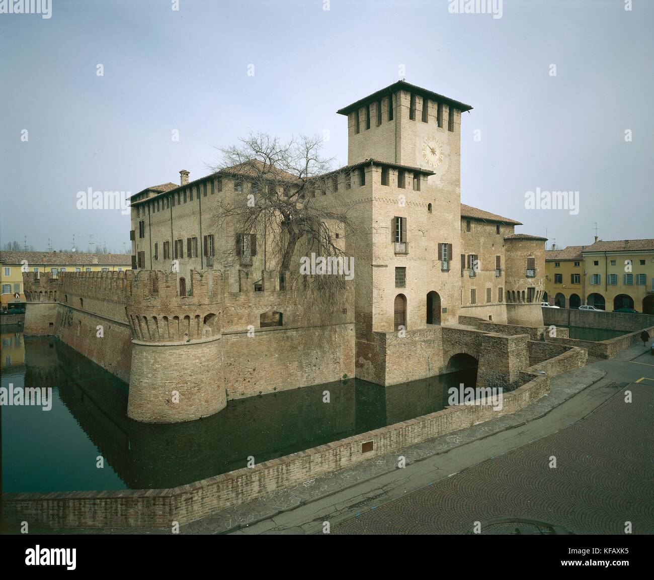 Italy, Emilia Romagna Region, Fontanellato, Rocca di Sanvitale, Castle ...