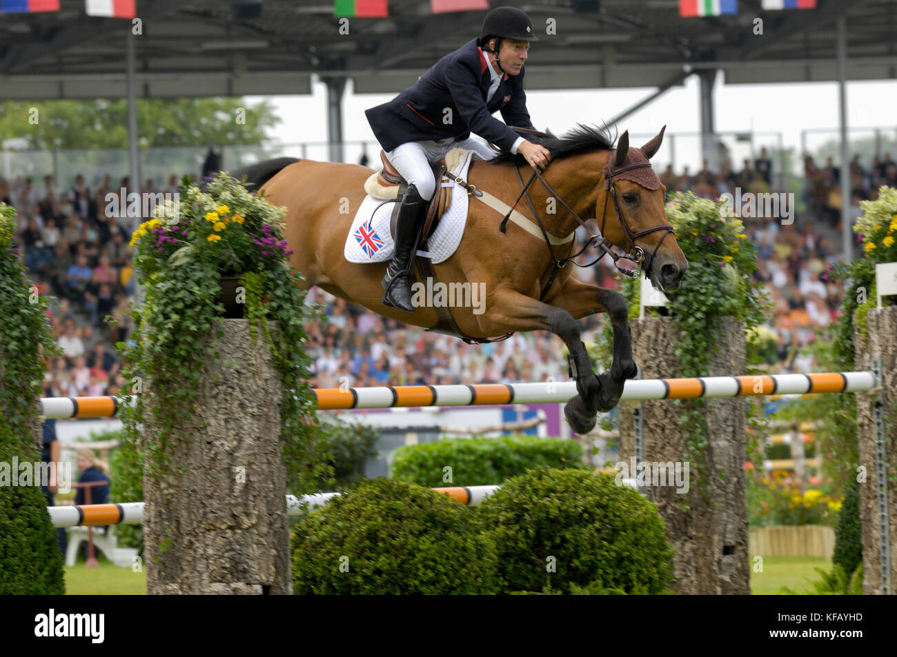 Michael Whitaker (GBR) riding Insul Tech Portofino 63, World Equestrian ...