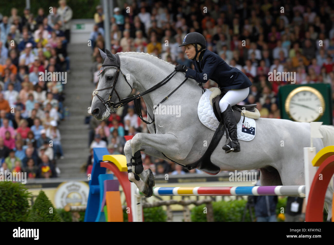Edwina Alexander (AUS) riding Cavalor Cumano, World Equestrian Games ...