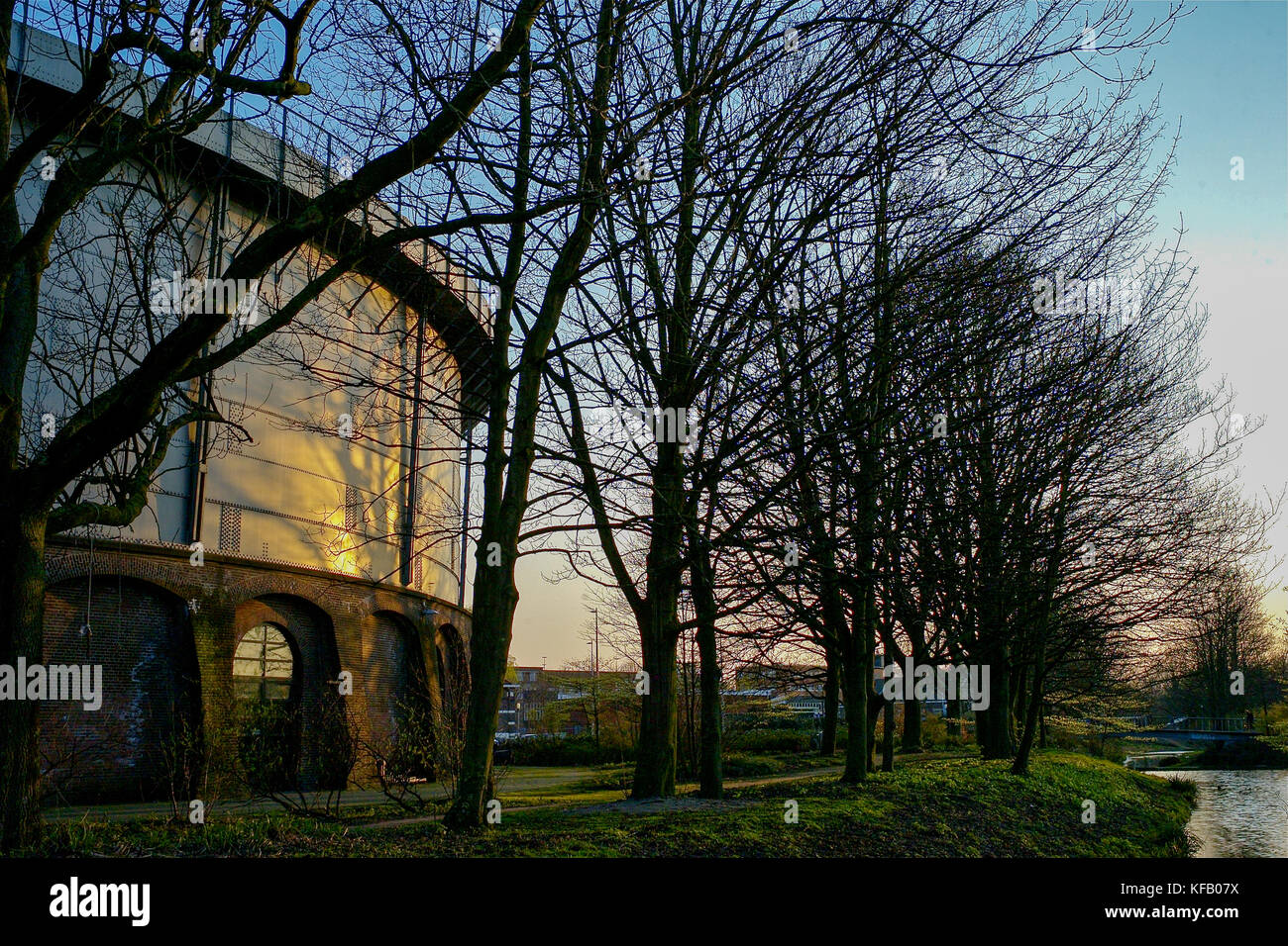 General view of Westerpark district, Amsterdam, Netherlands Stock Photo ...
