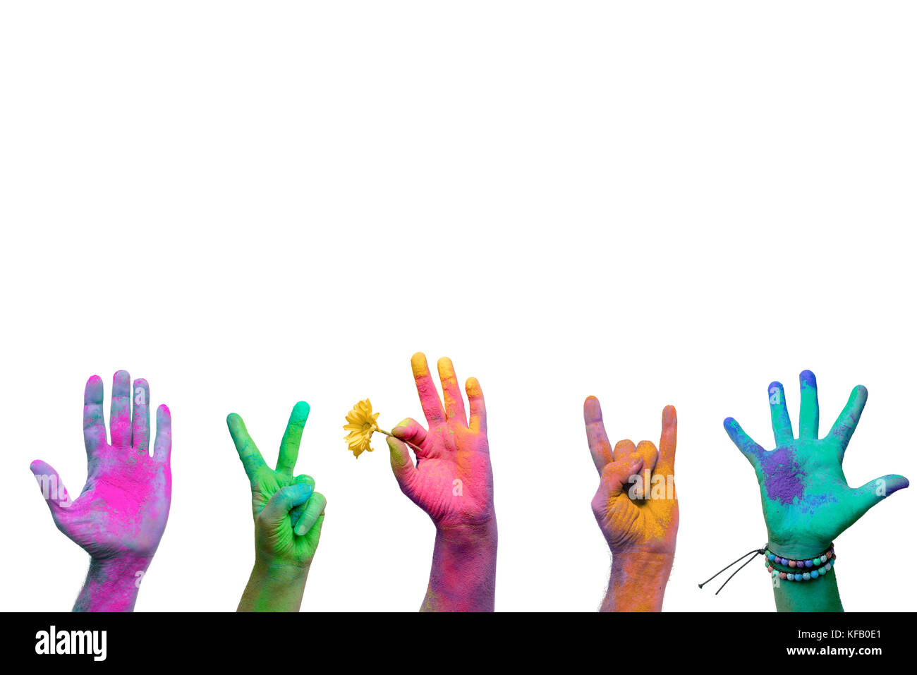 Indian holi color hi-res stock photography and images - Alamy