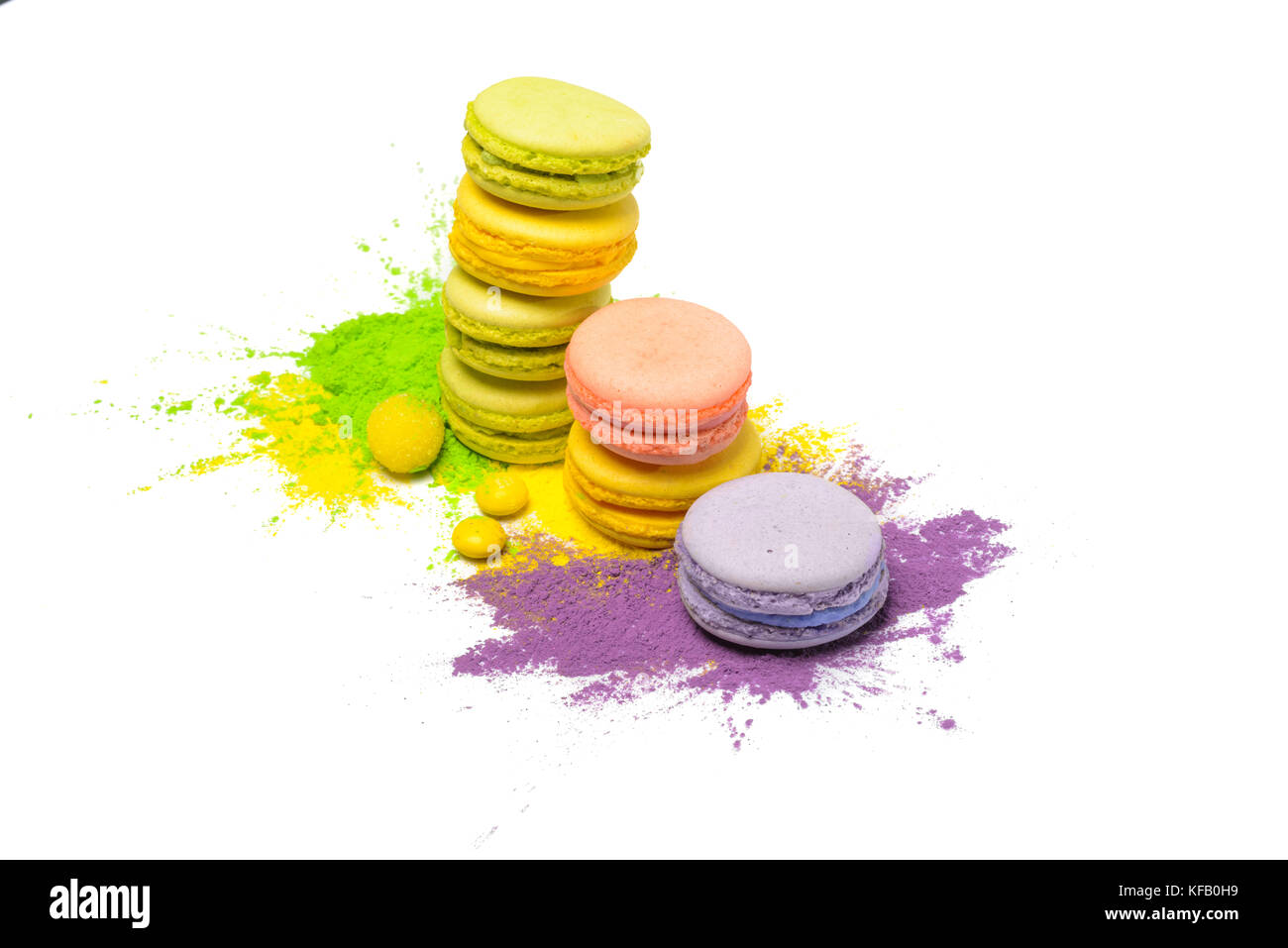 Colorful food paint Stock Photo - Alamy