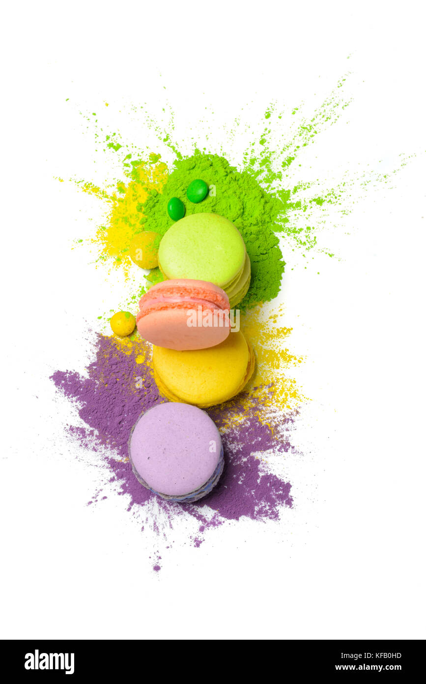 Colorful food paint Stock Photo - Alamy