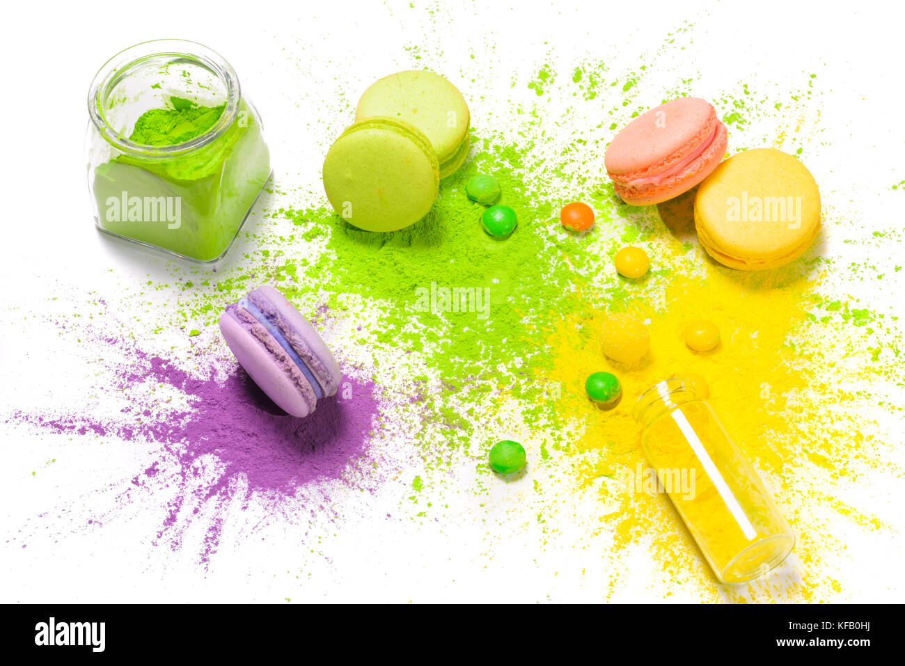 Colorful paint splash set hi-res stock photography and images - Alamy