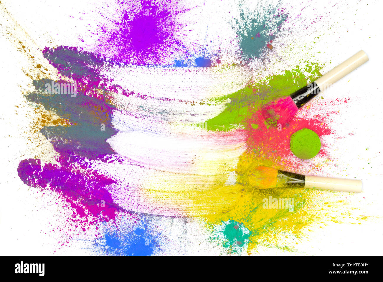 Powder color art hi-res stock photography and images - Alamy