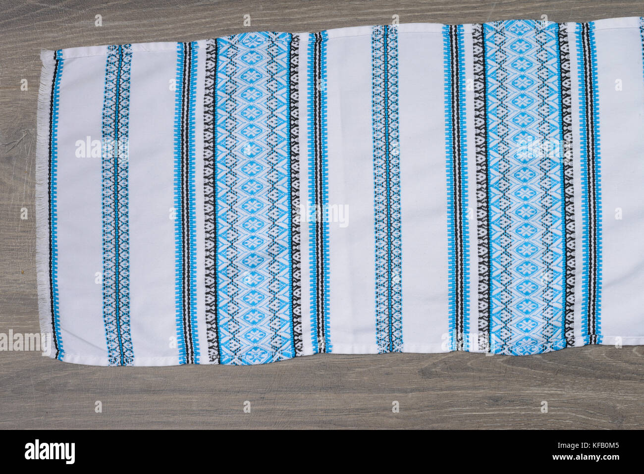 Traditional ethnic towel Stock Photo - Alamy