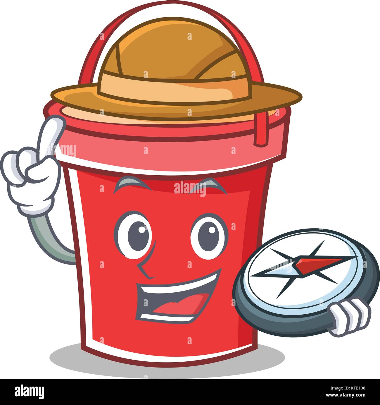 Garden compass Stock Vector Images - Alamy