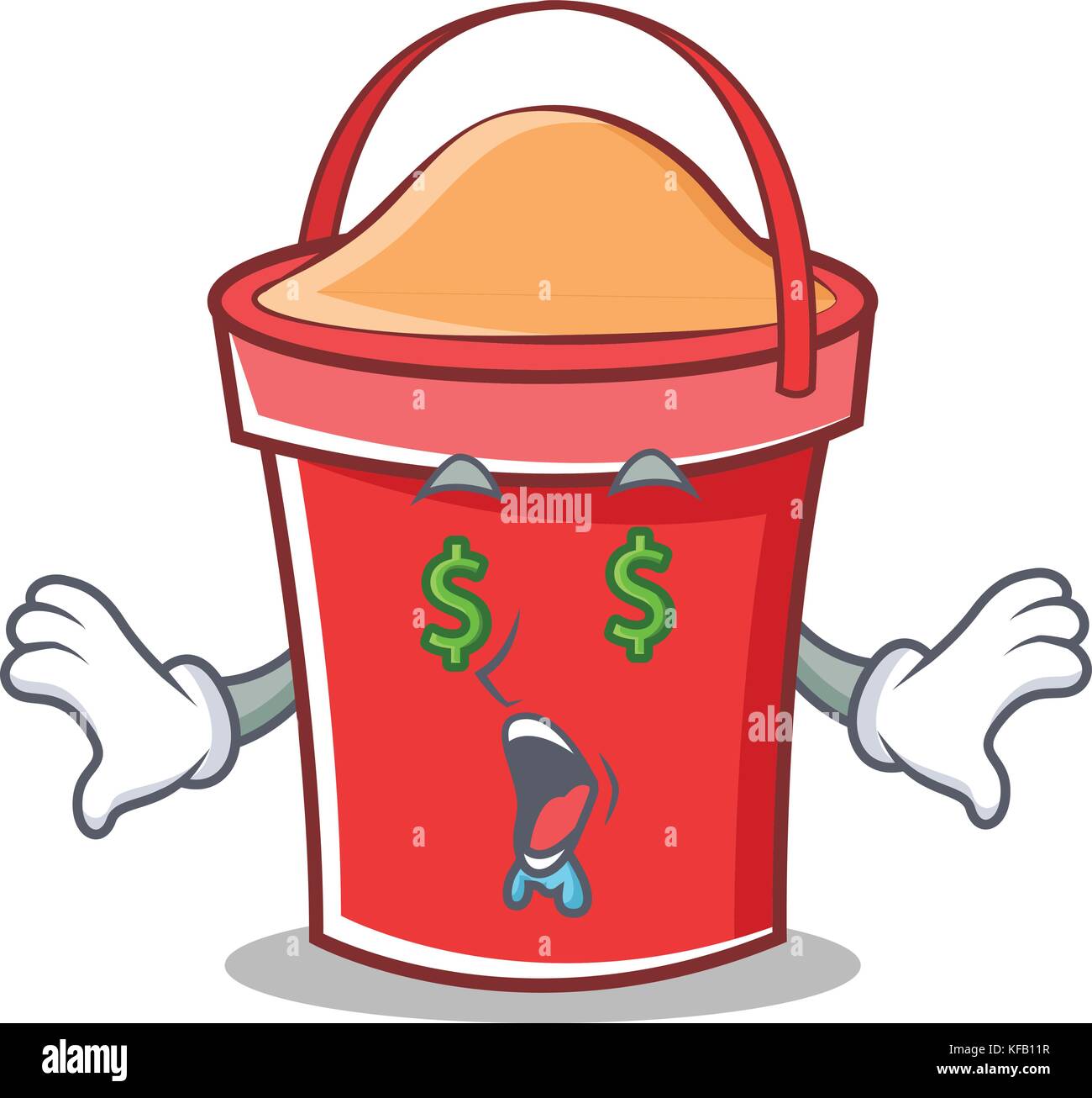 Child money bucket hi-res stock photography and images - Alamy