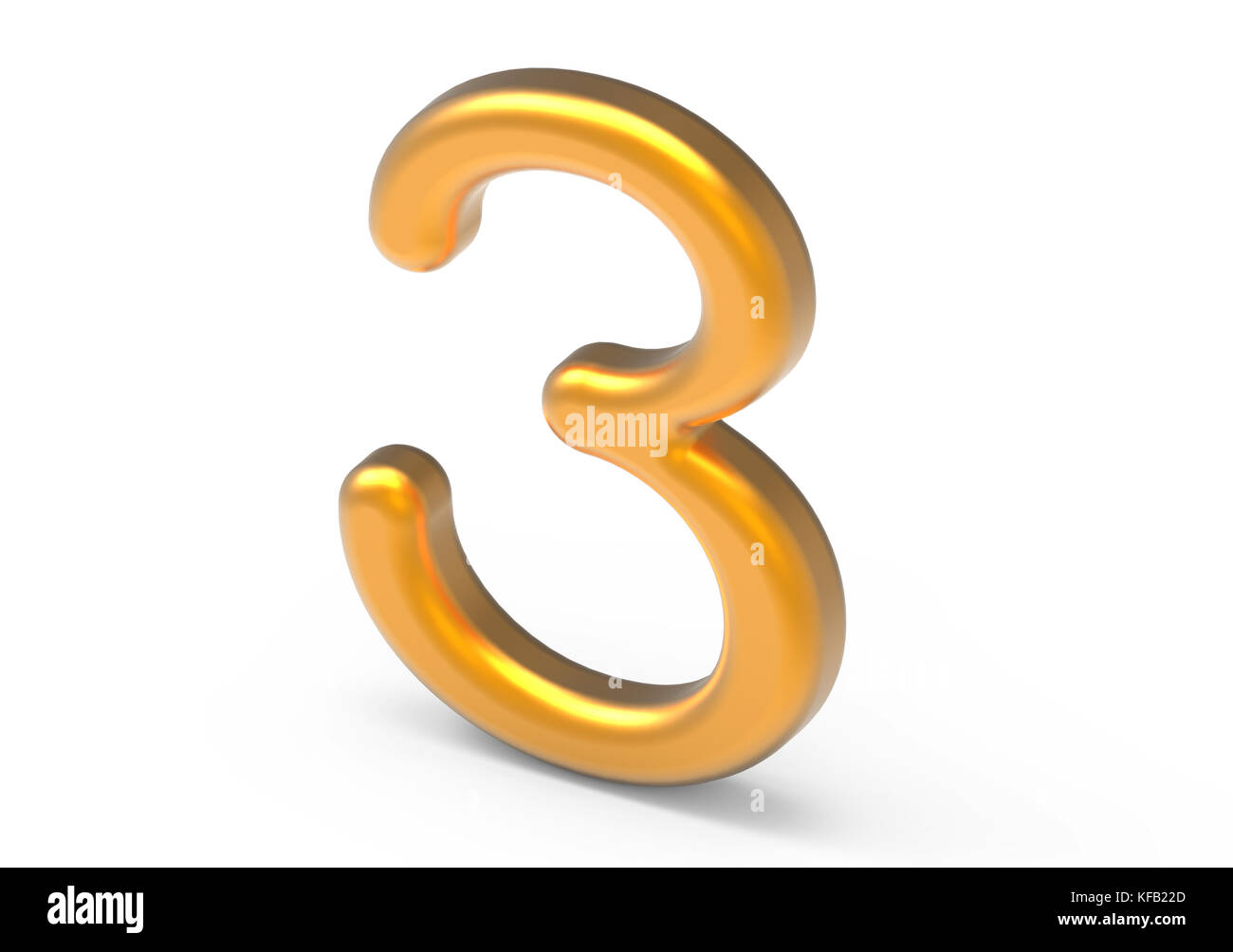 Number 3 plastic Cut Out Stock Images & Pictures - Alamy