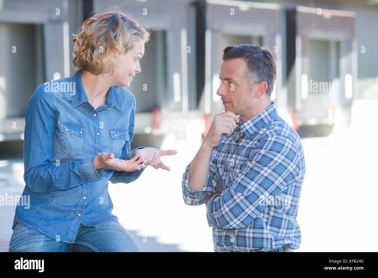 coming up with an idea Stock Photo - Alamy