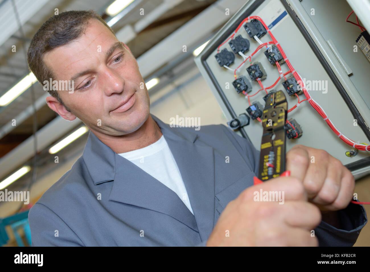 distribution board design Stock Photo - Alamy